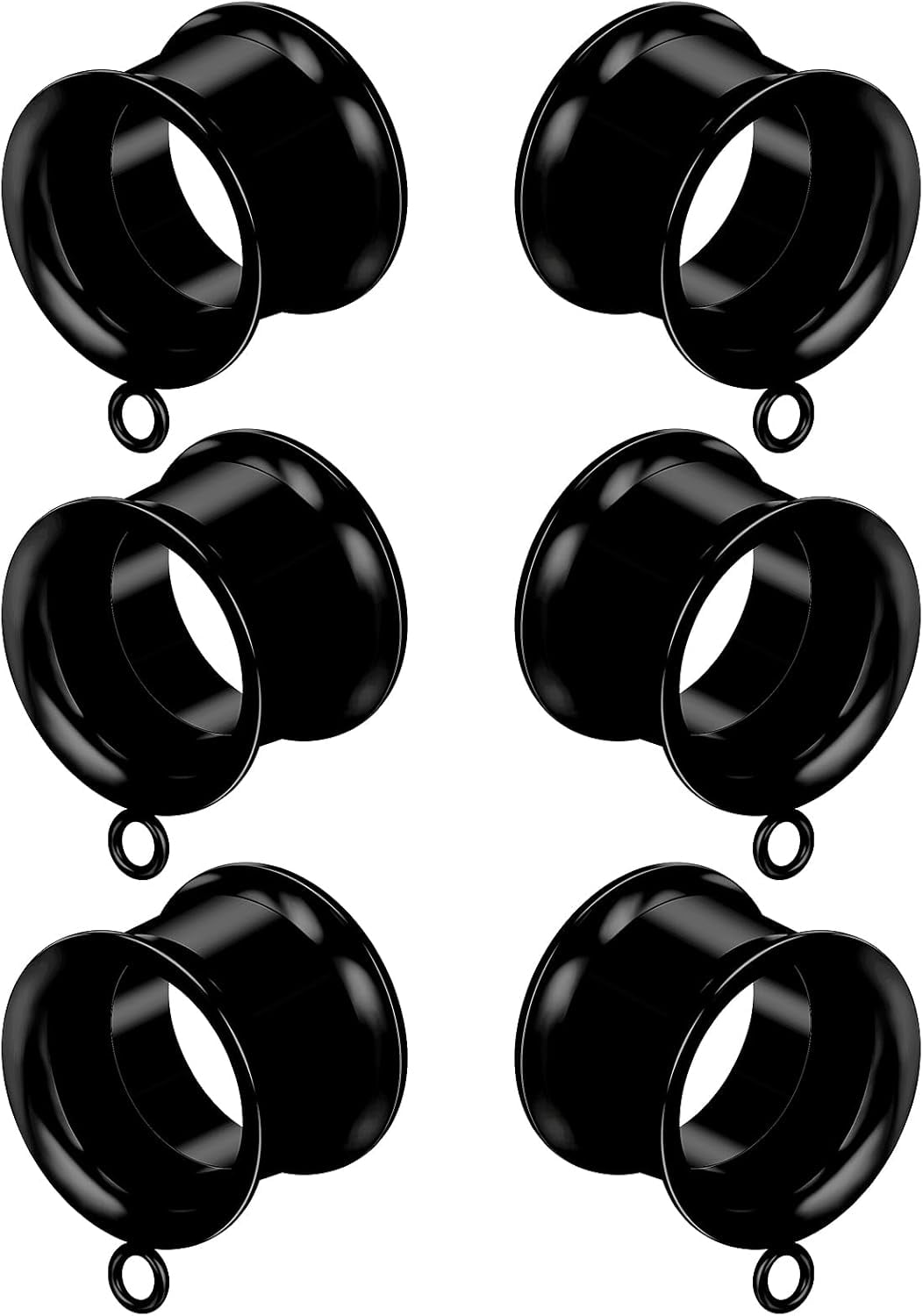 8G-25mm DIY Double Flared Gauges for Ear Tunnels Plugs Earrings 316L ...