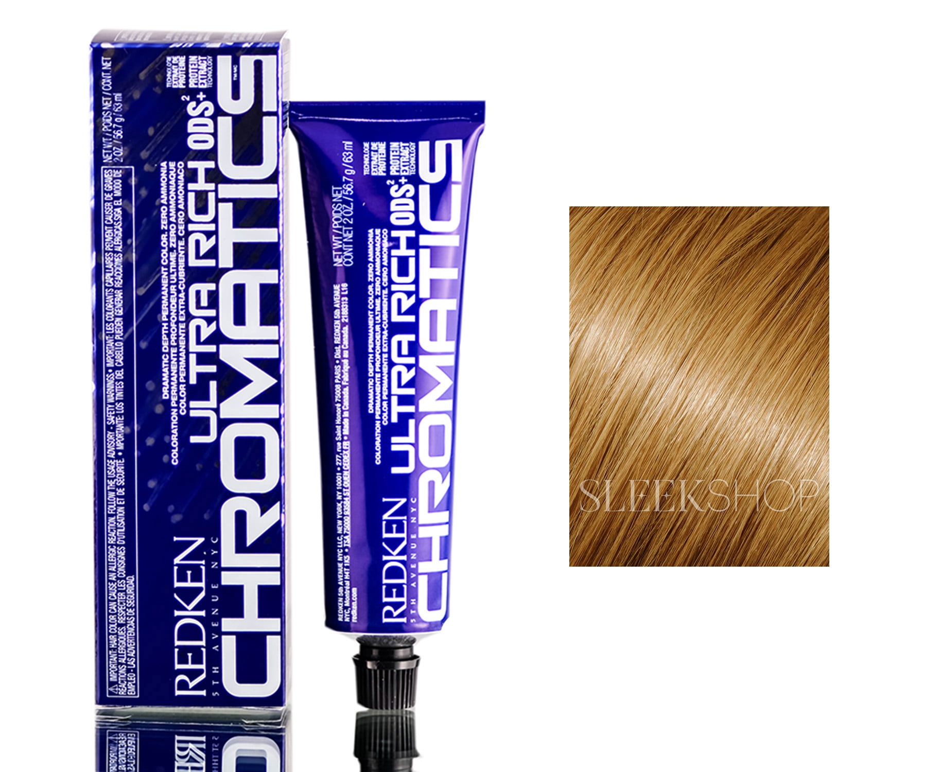 {8G/Gold} Redken Ultra Rich Chromatics ODS Ammonia Free Permanent Hair ...