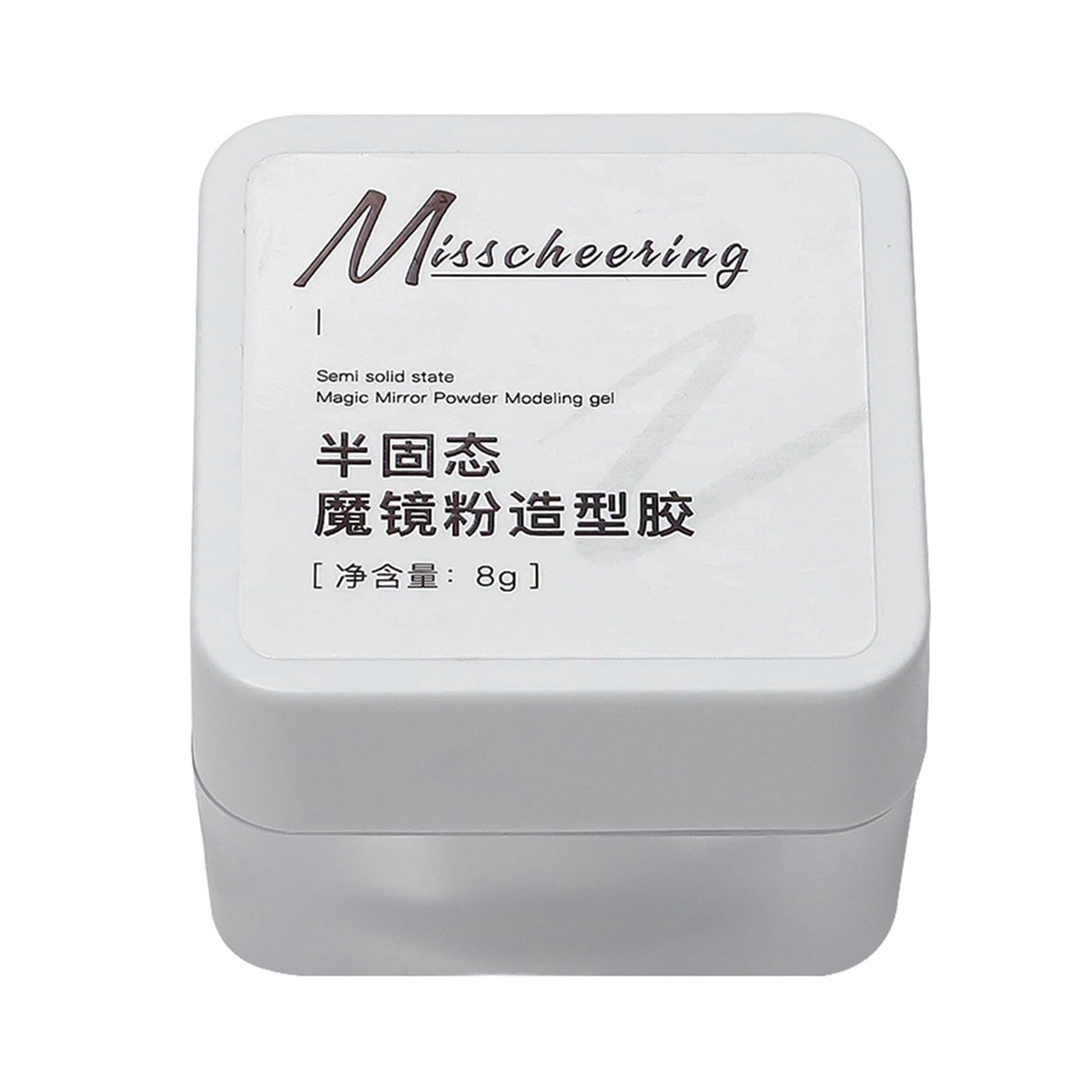 8G Nial Model Gel Mirror Effect Powder UV Manicure Semi Solid Molding ...