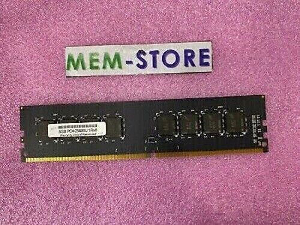 8GB DDR4 3200MHz 1Rx16 UDIMM Kingston KVR32N22S6/8 Equivalent Desktop Memory (3rd Party ...