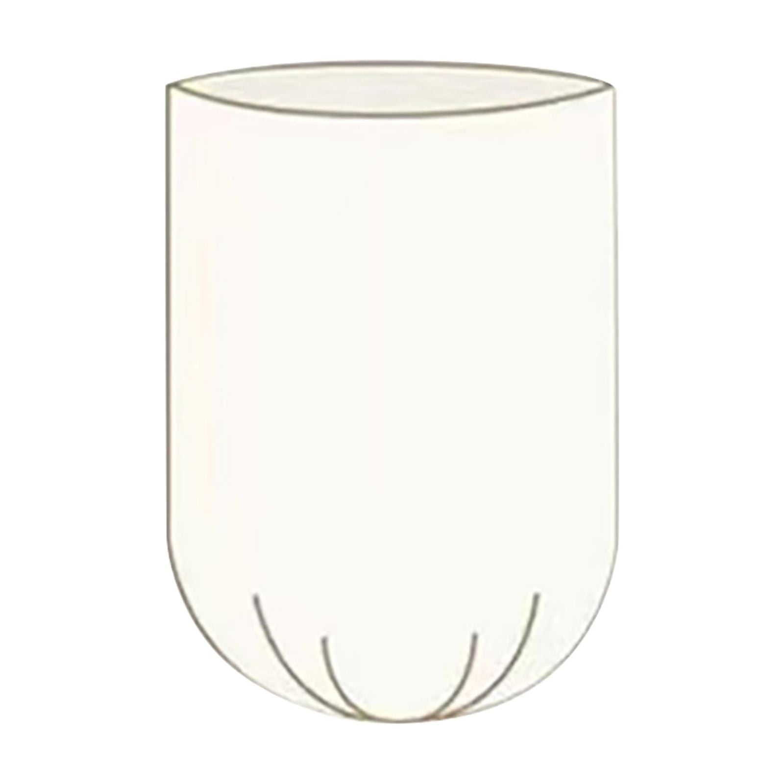 8Gal Clear Waste Basket Bags High Density LeakProof Compostable Kitchen ...