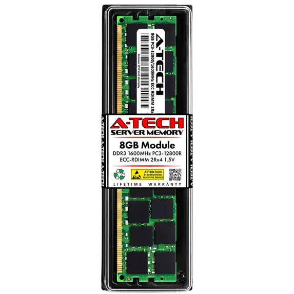 8Gb Ddr3 Pc3-12800R Rdimm Cisco Cde4-Mem-Dram8G-Rf Equivalent Server ...