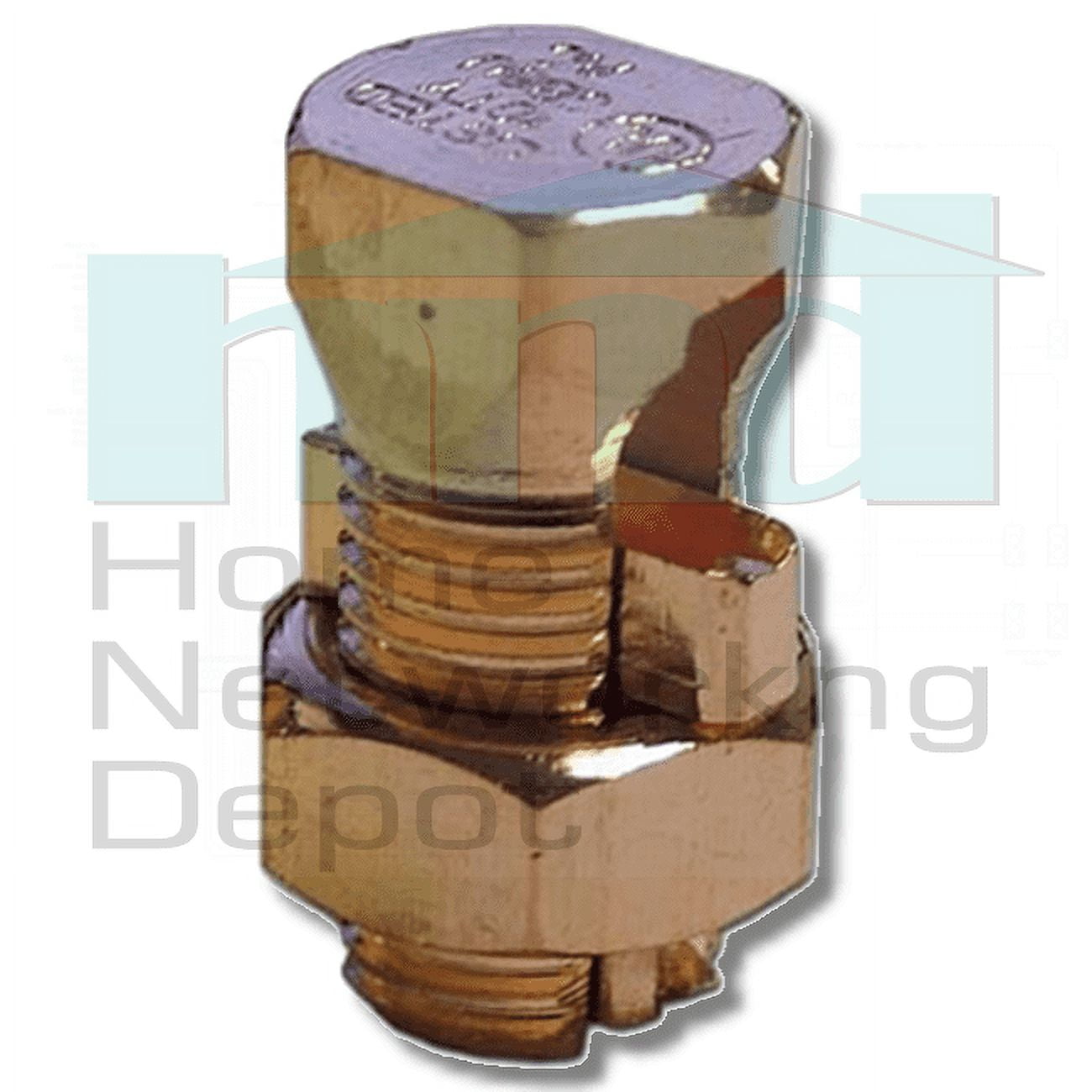 8H SPLIT BOLT CONNECTOR BY PREMISA™ FOR 10 THRU 8 AWG BRAIDED OR SOLID ...