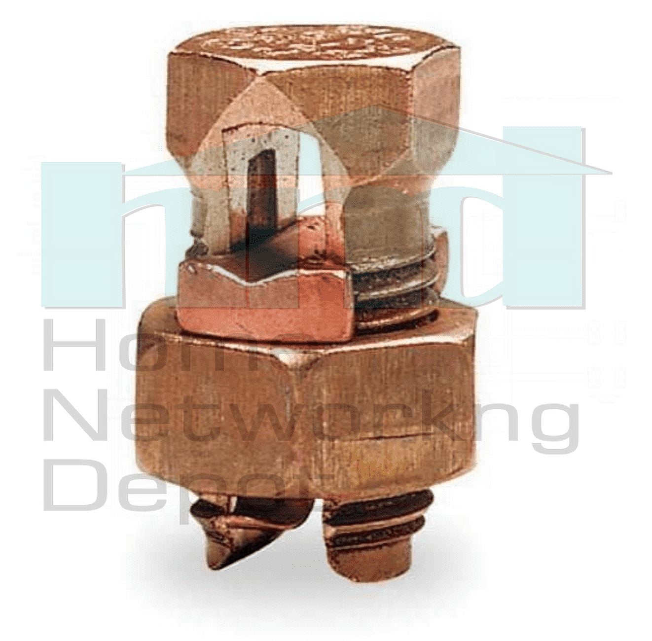 8H SPLIT BOLT CONNECTOR BY PREMISA FOR 8 STR - 8 SOLID AWG CU ...