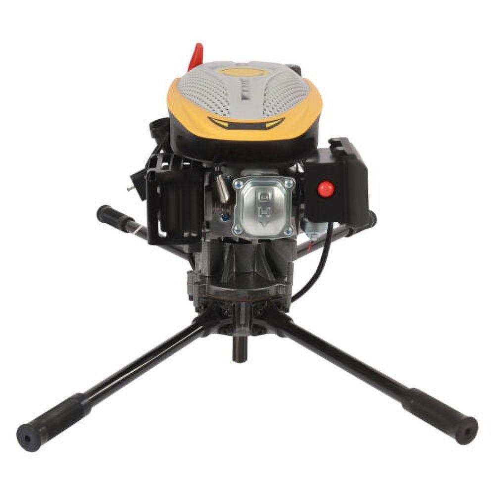 8HP Heavy Duty Petrol Earth Post Hole Digger Ground Drill Machine 4 ...