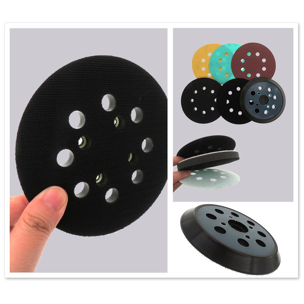 8Hole Backing Pad Backing Disc For RIDGID Random Orbit Sander Pad Parts ...