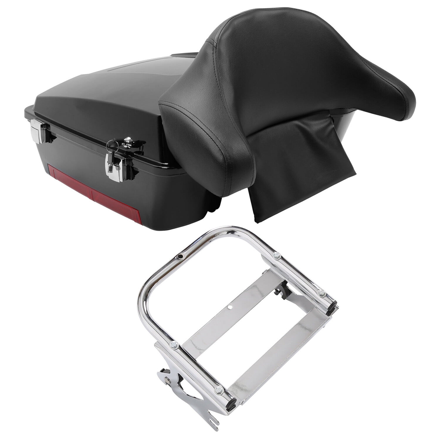 Universal Chopped Tour Pack Trunk Mounting Rack Compatible with Select ...