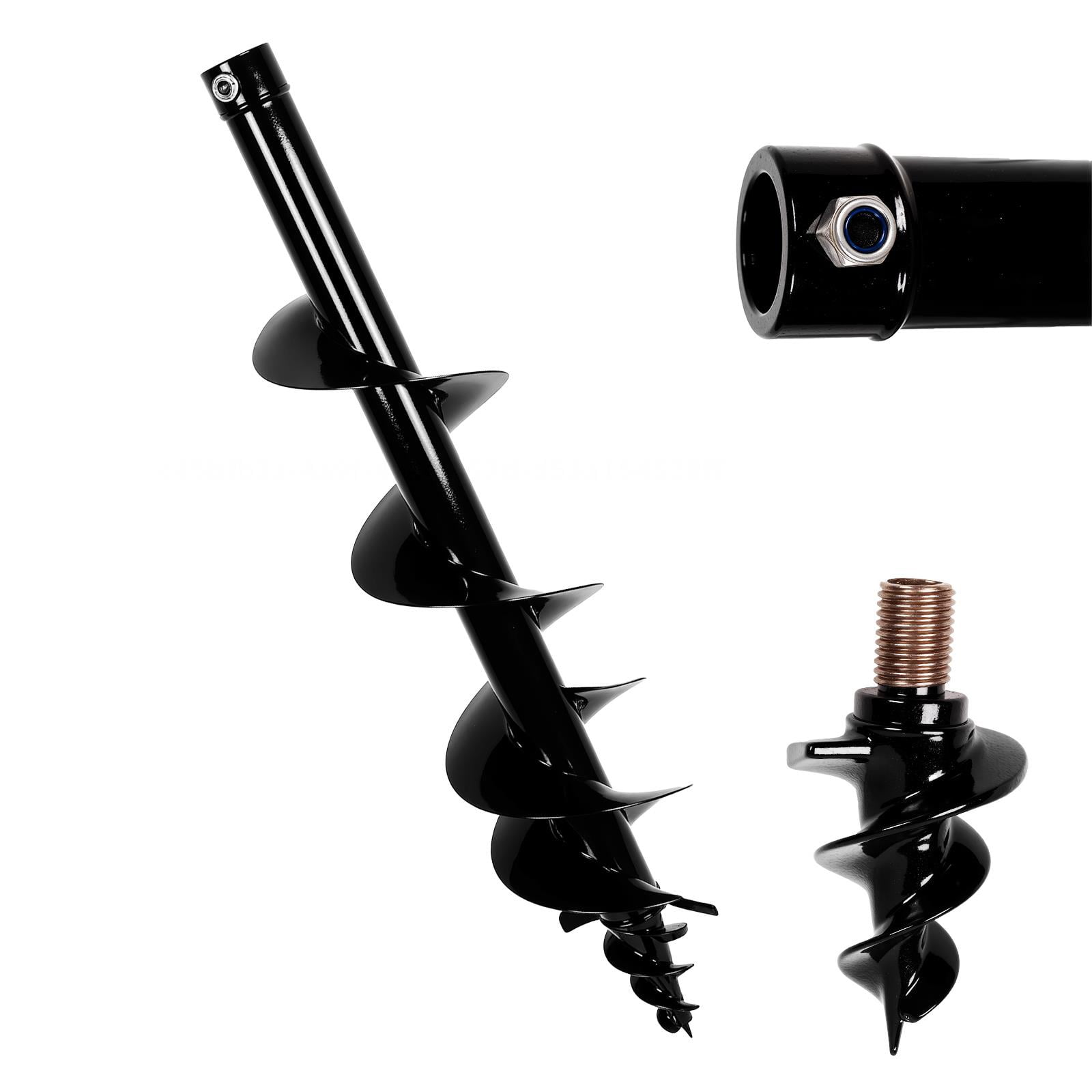 8In/200mm Mini Excavator Hydraulic Auger Replace Rod, 34In Heavy-Duty ...
