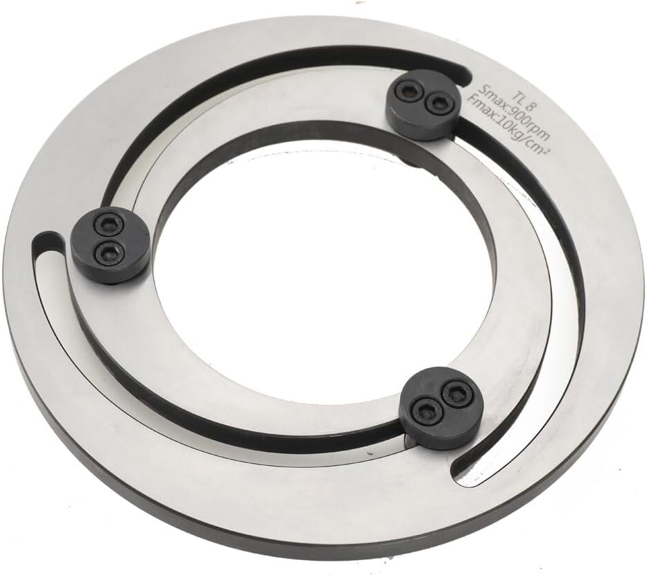 8Inch Hydraulic Three-Jaw Chuck Jaw Boring Ring, Steel Adjustable Claw ...