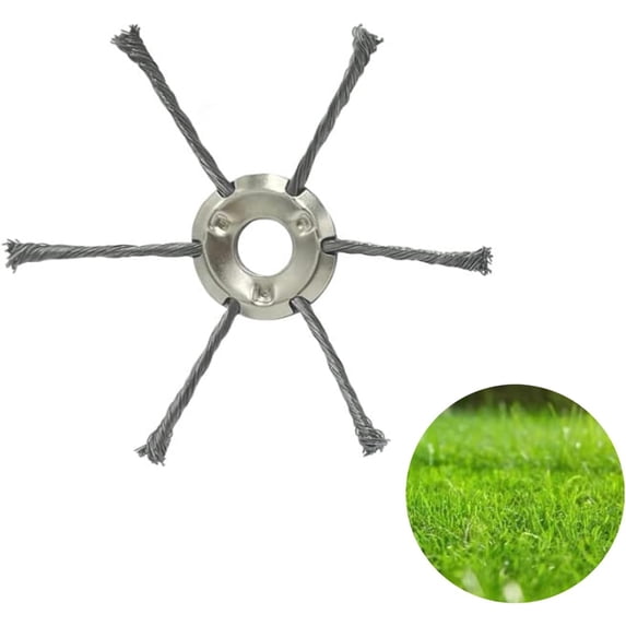 8Inch Unbreakable Wired Trimmer Blade - Rotary Scissors Lawn Trimmer ...