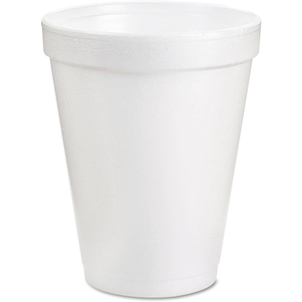 8J8 Insulated Styrofoam Cup, 8 Oz, 1000/CT, White, 1000 Count (Pack of ...