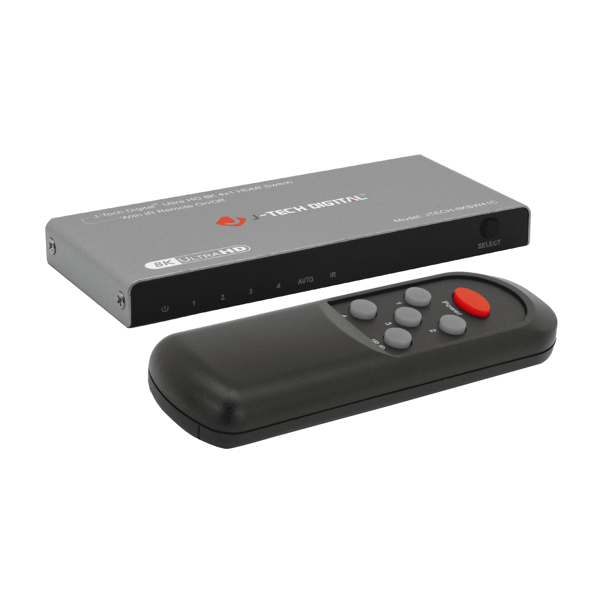 8K 4x1 HDMI Switch 4 Inputs 1 Output | 8K 60Hz, 4K 120Hz, 1080P 240Hz ...