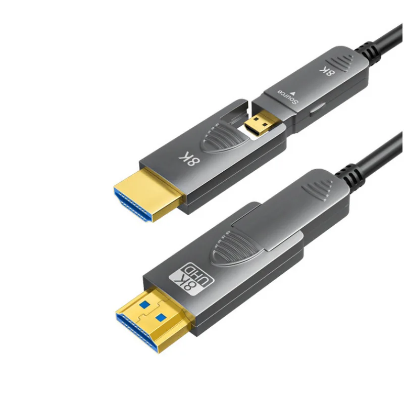 8K 50m Detachable Fiber Optic HDMI 2.1 Cable eARC 48Gbps 8K@60Hz 4K ...