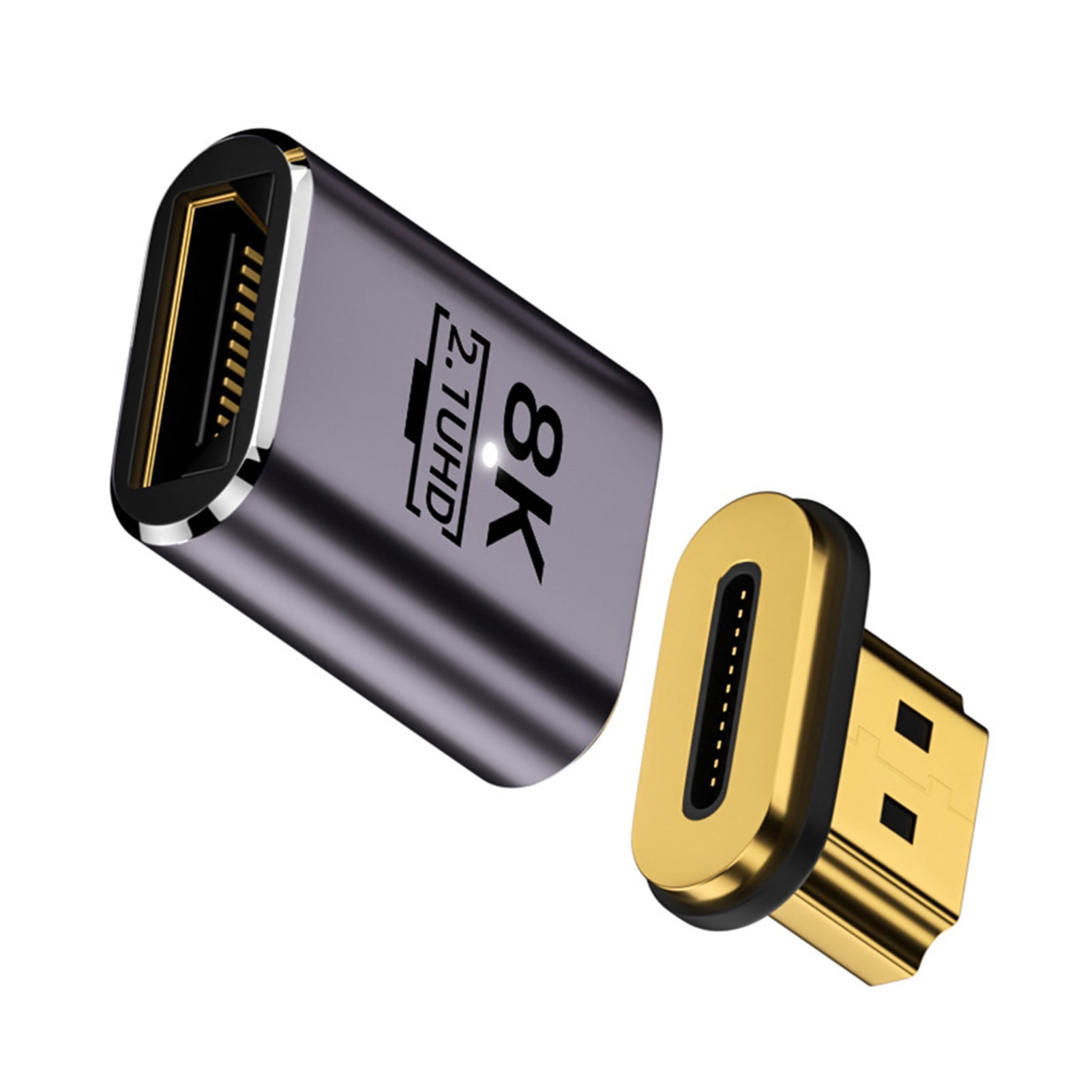 8K 60Hz & 4K 120Hz -Compatible 2.1 HDTV Adapter Head Ultra High Speed ...
