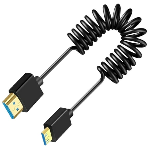 8K@60Hz UHD2.1 Version Spring Coiled Cord Flexible Design and Aluminum ...