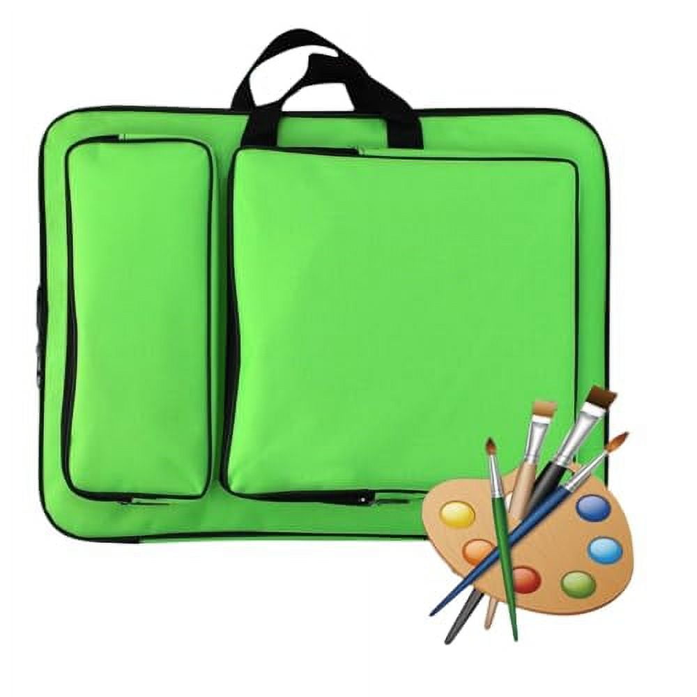 8K Art Portfolio Drawing Bag Storage Art Portfolio Case Carry Shoulder ...