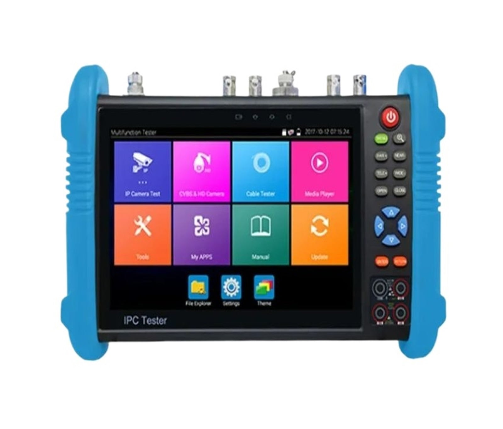 8K CCTV IP Camera Tester Monitor 8K IPC 8MP AHD TVI SDI CVI Tester With ...