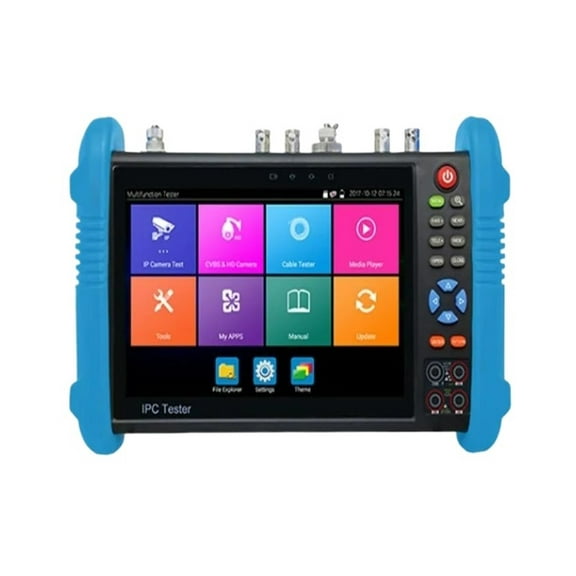 4 Inch HD Cctv Tester IPC Analog TVI AHD CVI Video Monitor POE PTZ ...