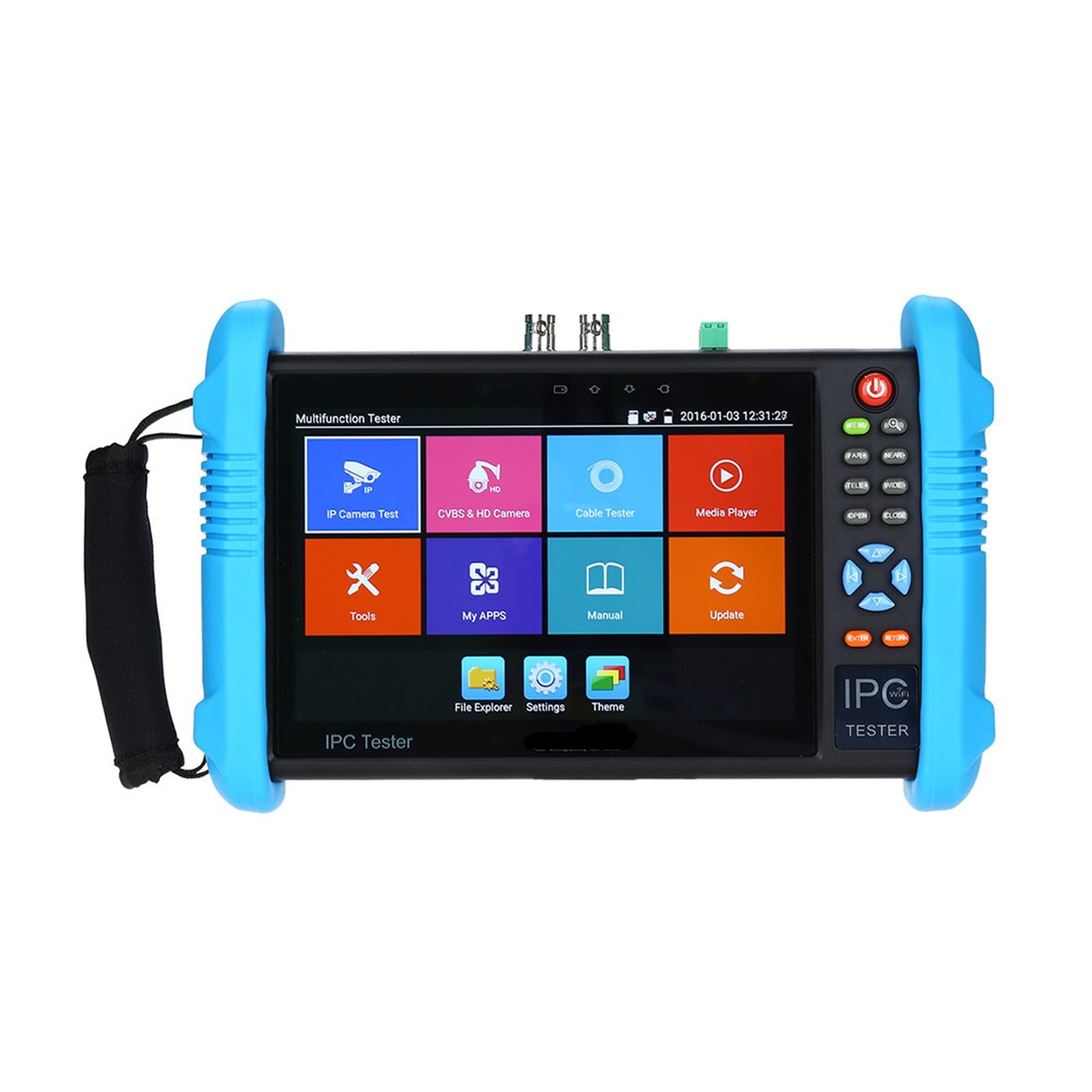 8K CCTV IPC Tester IPC9800 7" Tester CCTV Camera 8MP AHD CVI TVI H.265 ...