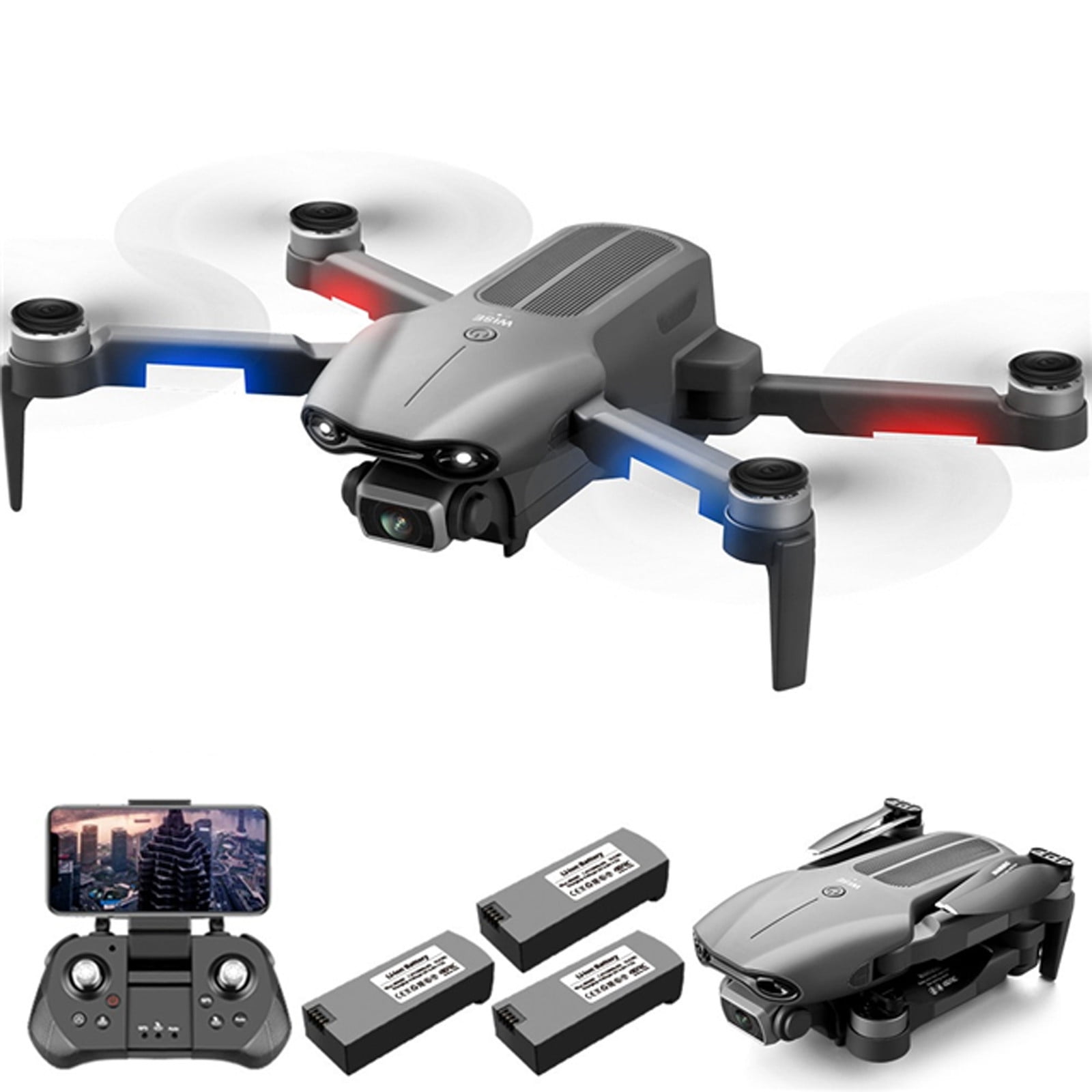 8K Camera Drones for Adults - V168 5G HD Brushless GPS Drone with ...