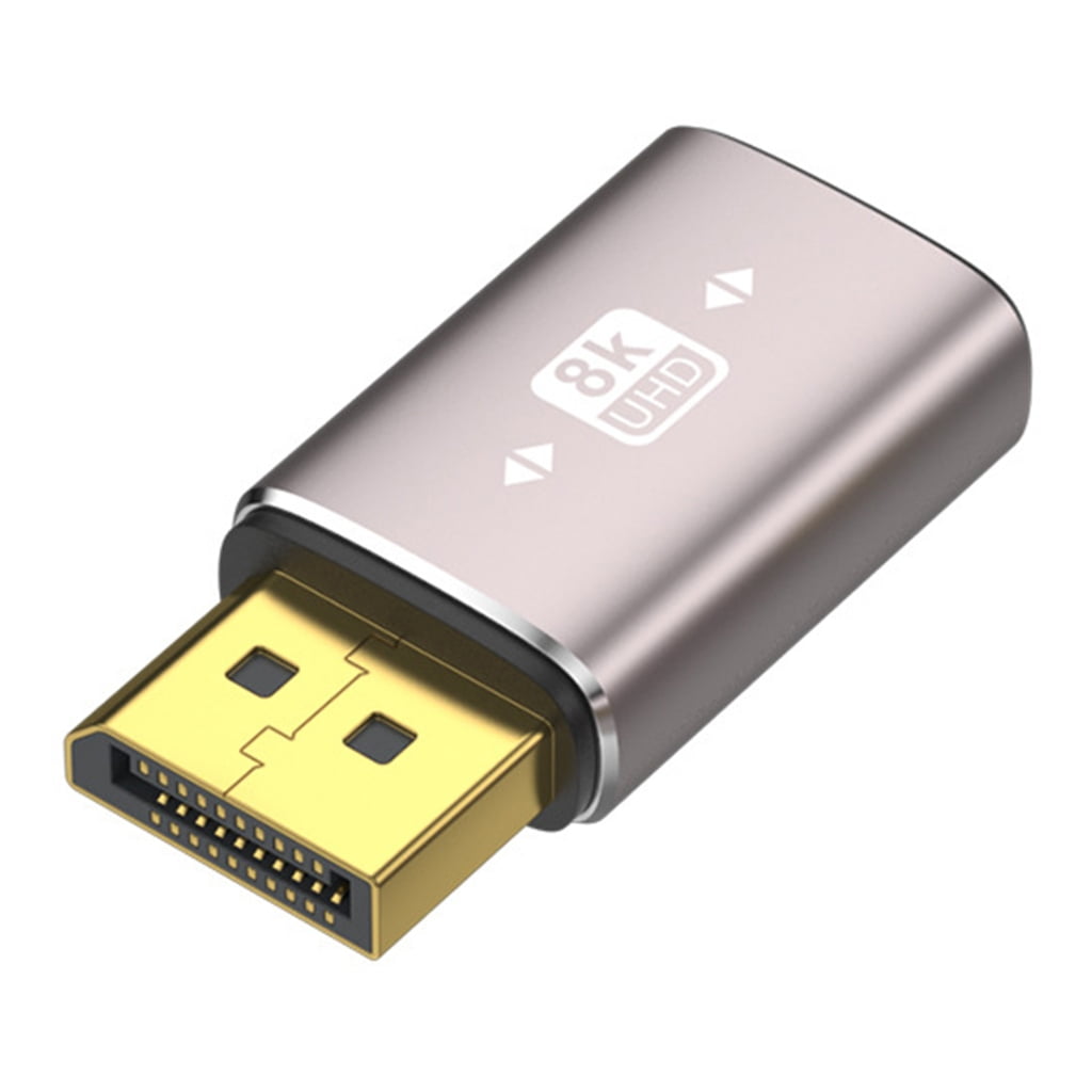 8K Display Port 1.4 Adapter DisplayPort Male to Female Adapter ...