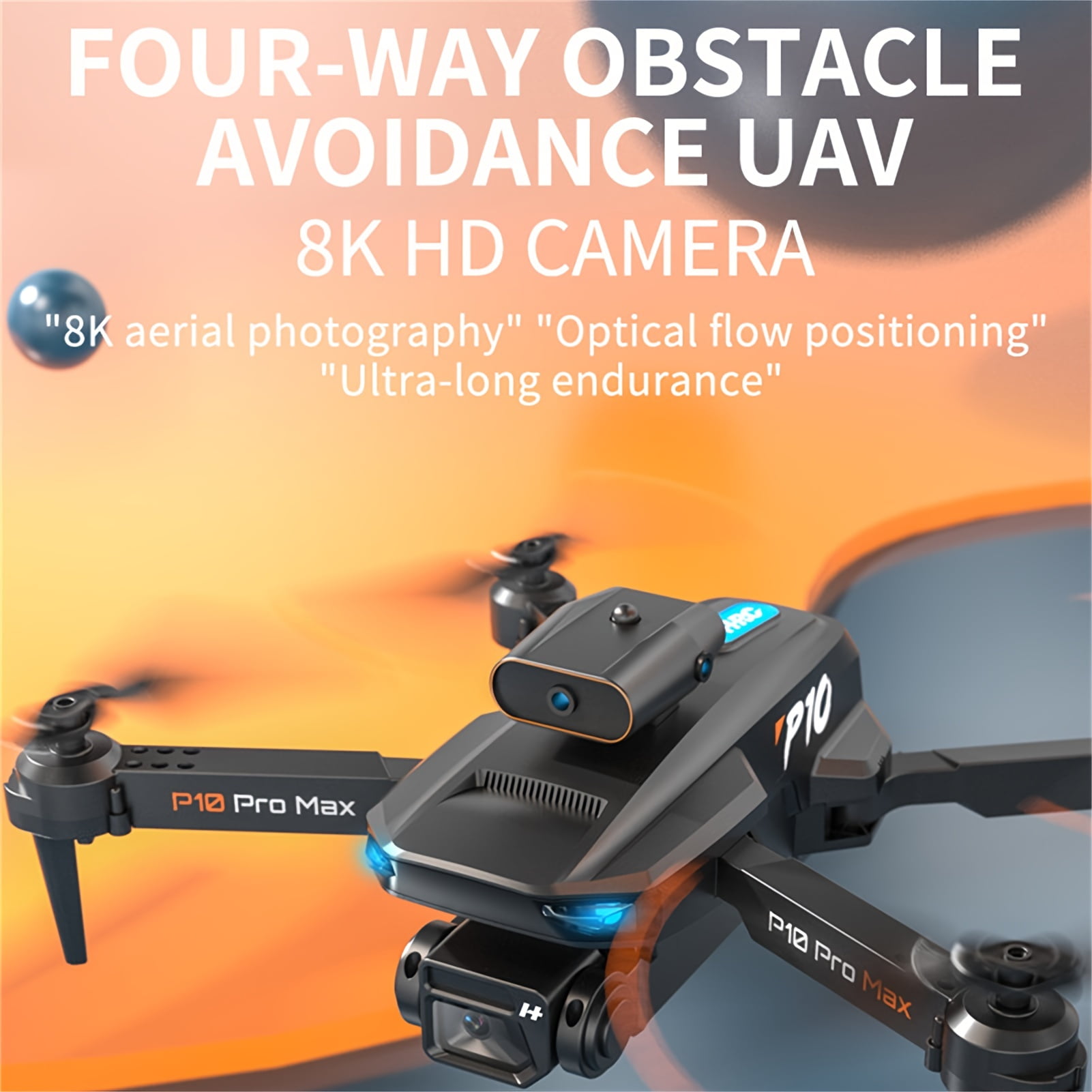 8K HD Camera Drone, Obstacle Avoidance, Aerial Photography, Optical ...