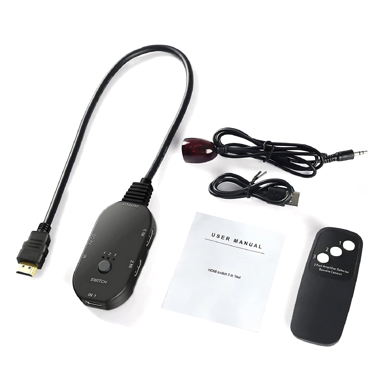 8K HDMI 2.1 Splitter High Bandwidth, No Delay for PC, Monitor ...