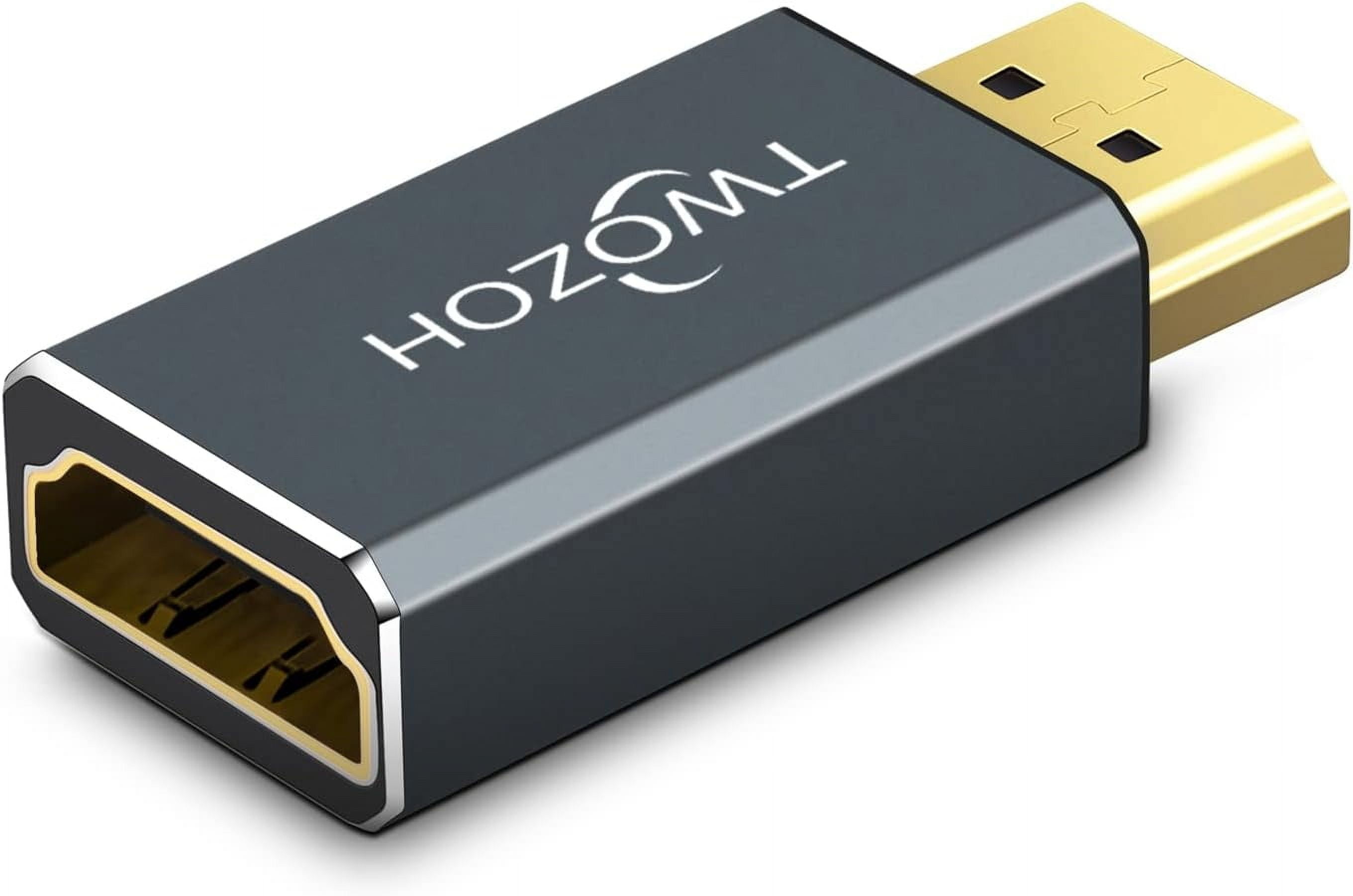 8K HDMI Extension Adapter (1-Pack), HDMI 2.1 Male to Female Connector ...