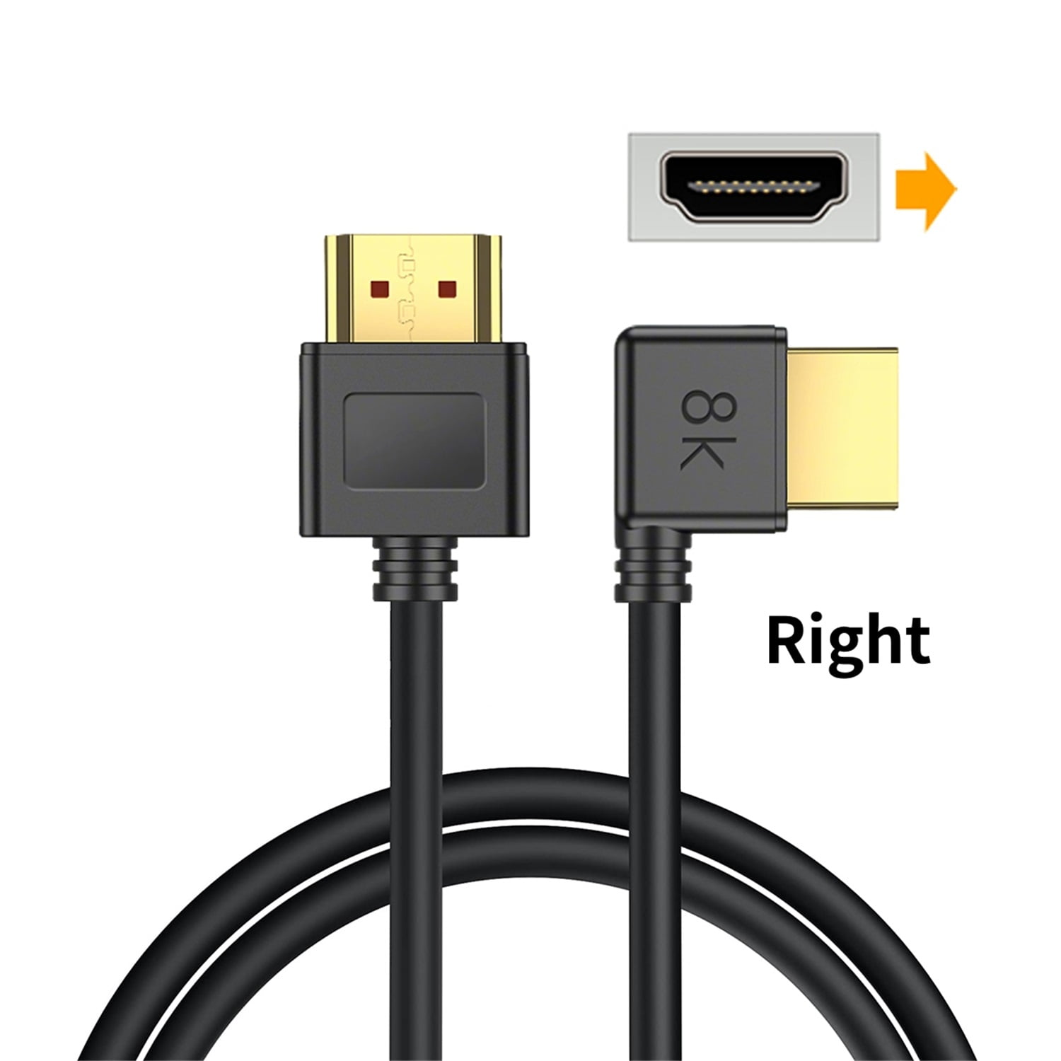 8K HDMI-compatible Cable 2.1 High Speed 48Gbps 8K@60Hz 4K@240Hz HDCP ...