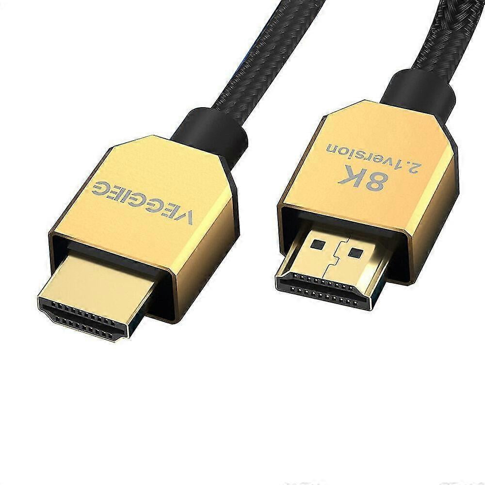 8K Hdmi Cable 2m 3m Hdmi To Hdmi 2.1 Cable 1m 5m Gold Plated 48gbps ...