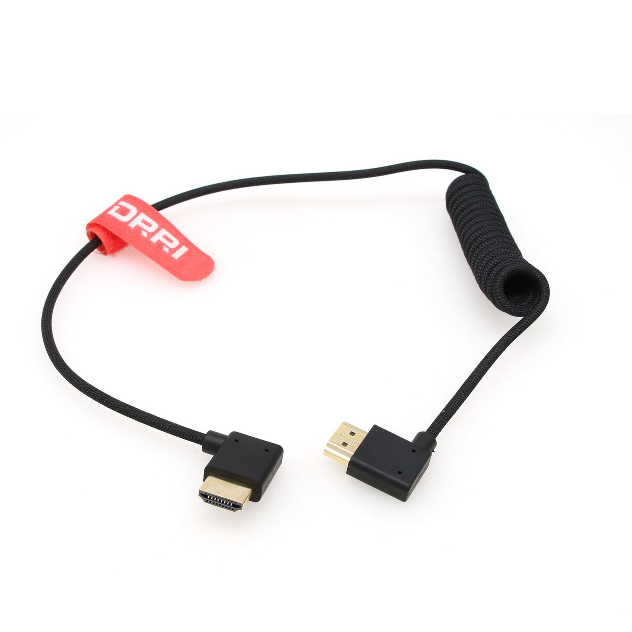 8K High-Speed Braided HDMI Cable with Left to Right Angle for Cameras ...