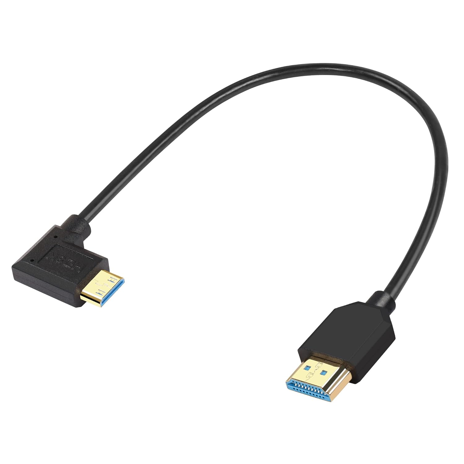 8K Mini HDMI to HDMI Cable Super Thin line OD 4.0mm Mini HDMI to HDMI ...