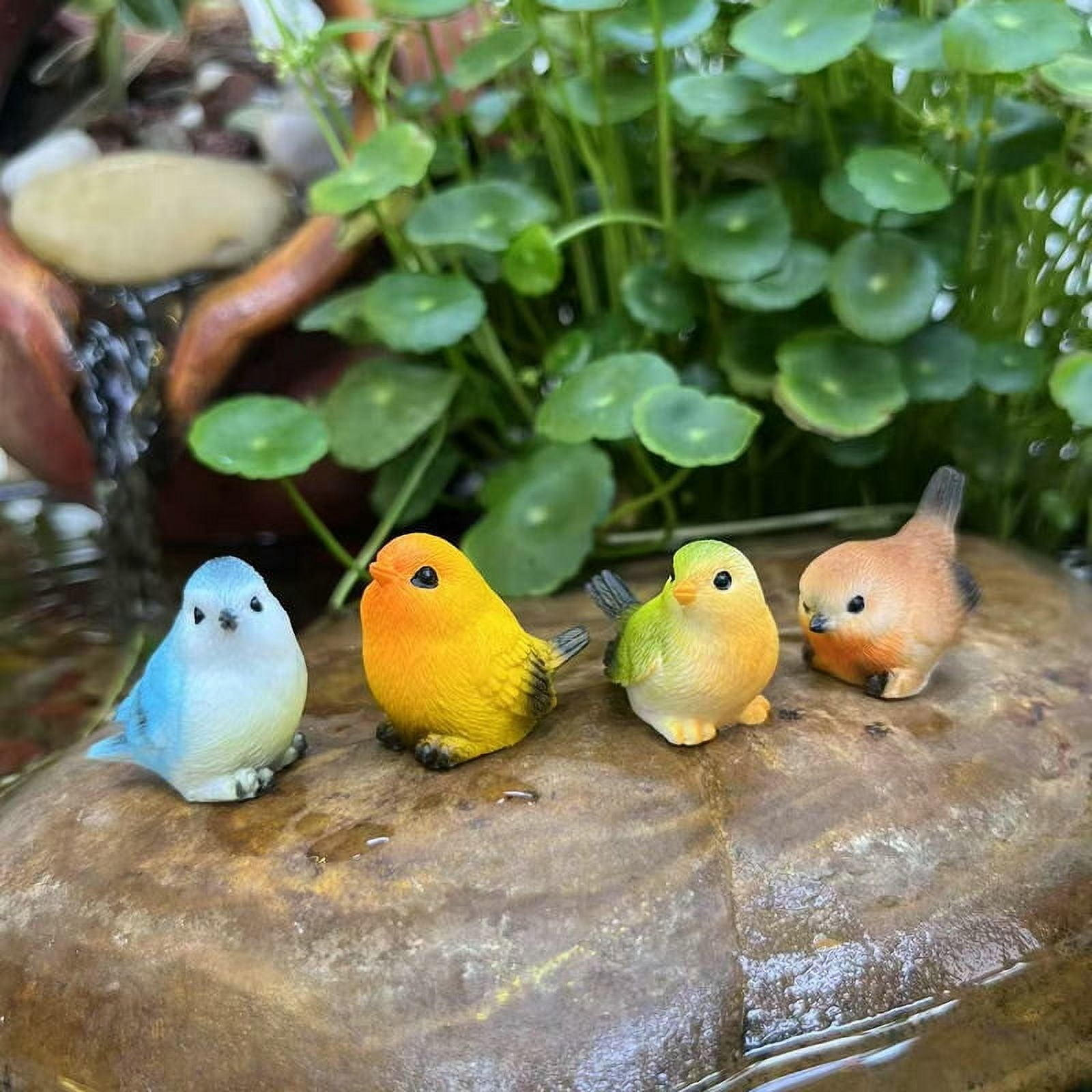 8K+ Saved Kumdkd Mini Sparrow Statue - Realistic Garden Bird Decor for ...