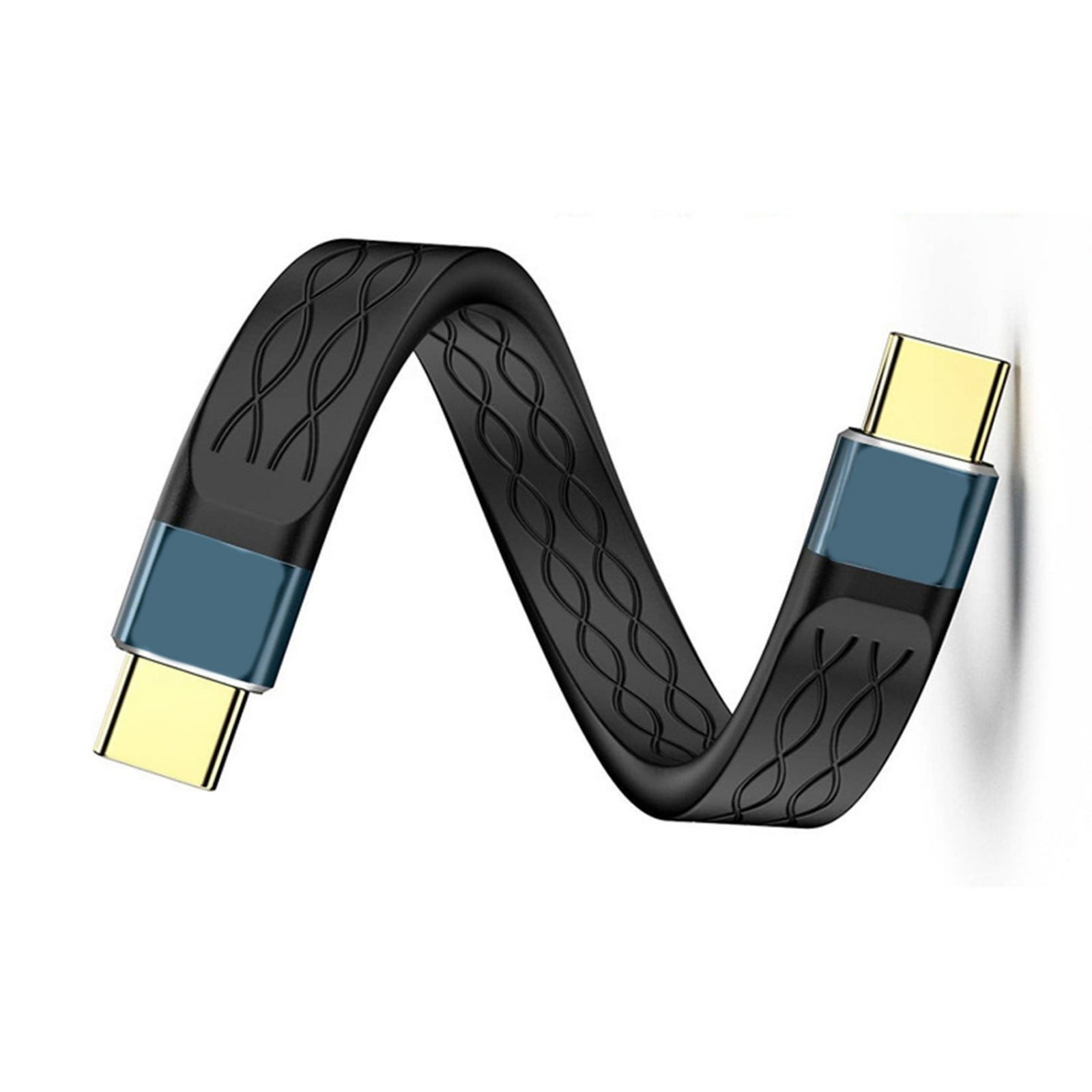 8K Short Charging Cable 240W Power Delivery 13cm Flexible Design with E ...
