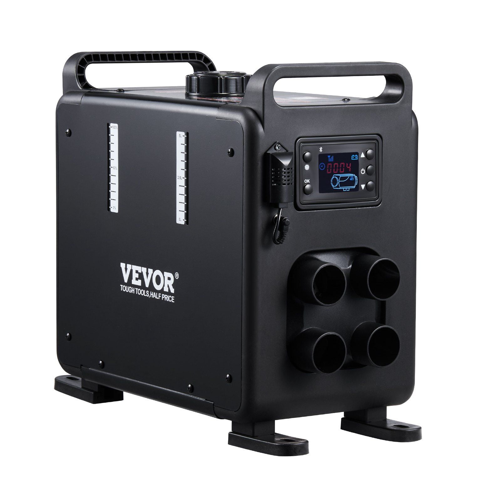 8KW Bluetooth Diesel Heater with Remote, 12V/24V Portable Vertical ...
