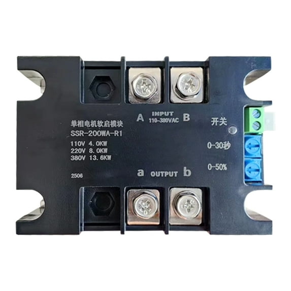 8KW Electric Motor Starter Smooth Accelerations Control Small Structure ...