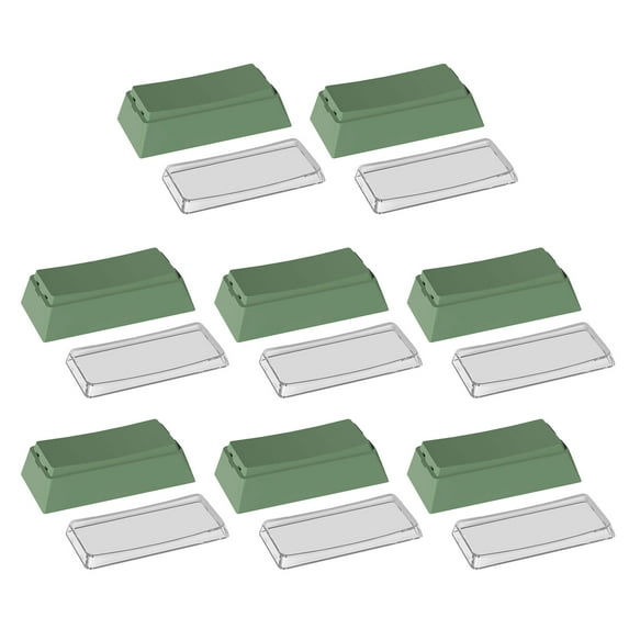 8Keys PBTs Keycap Original Height 2Us Not Engraving Blanks Key Covers ...