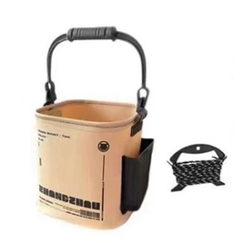8L/14L Fish Bucket Fishing Bucket Foldable Bucket with Handle for ...