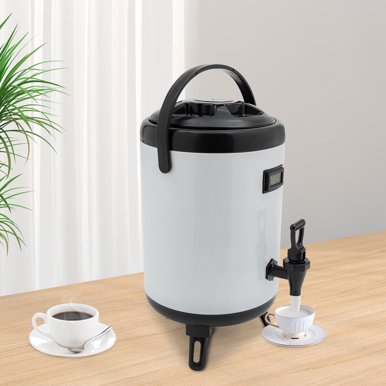 8L/2.11Gal Hot Beverage Dispenser, Insulated Beverage Dispensers ...