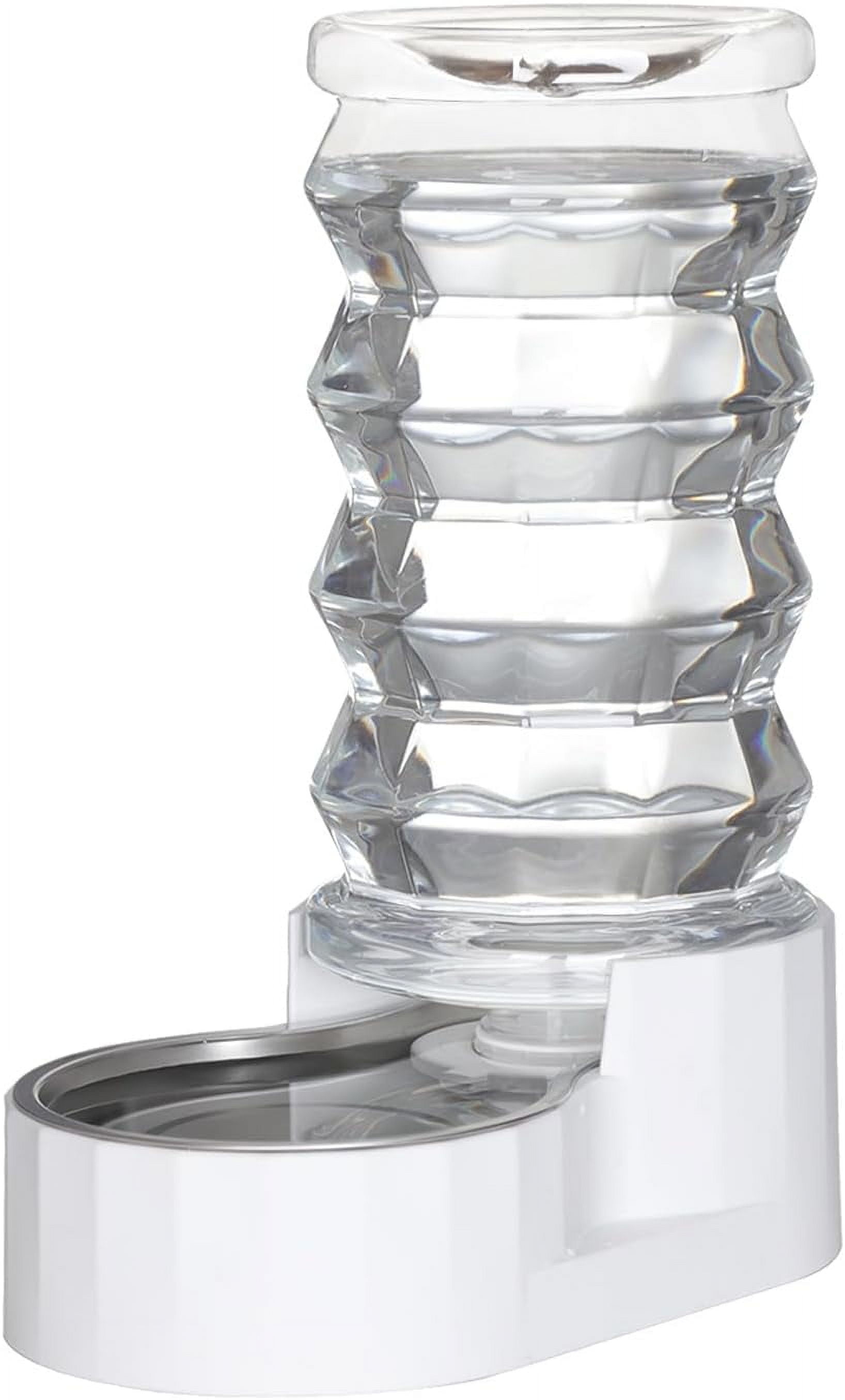 8L Automatic Pet Waterer, 100% BPA Free, Stainless Steel Gravity Feeder ...