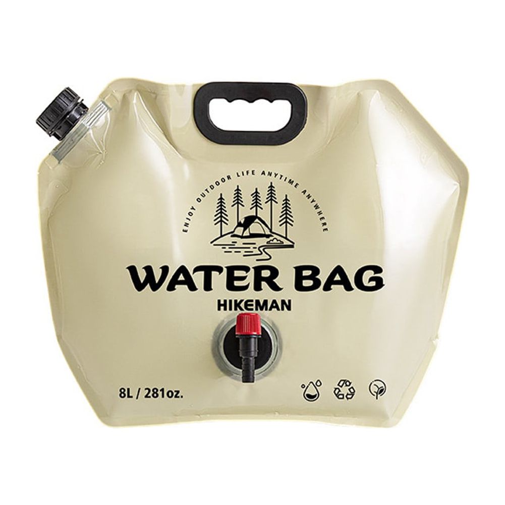 8L Collapsible Water Container Bag Storage Jug with Tap Foldable Water ...