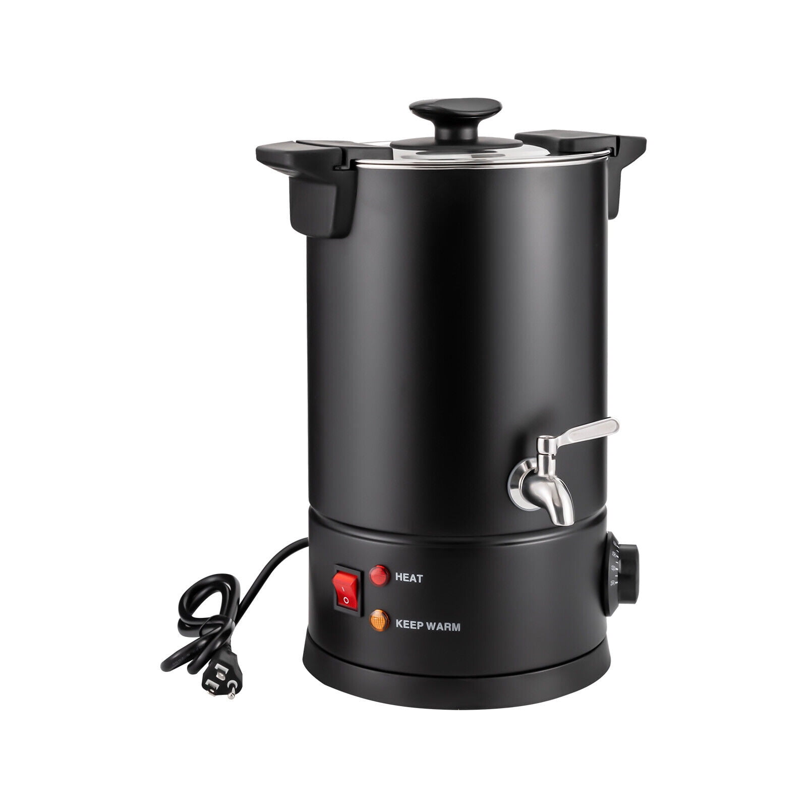 8L Commercial Coffee Urn Machine, Stainless Steel Coffee Maker Water ...