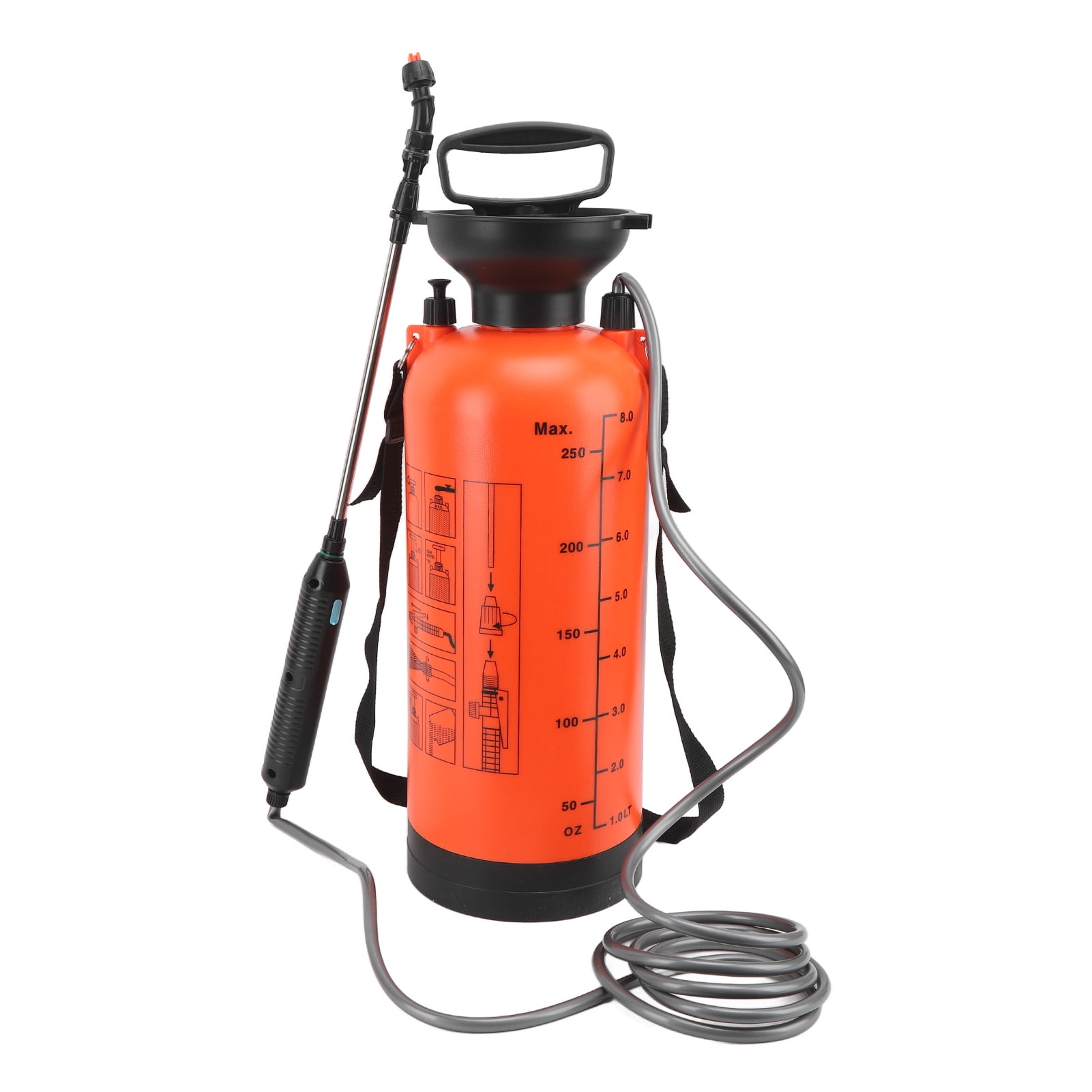 8L Electric Sprayer Lawn Garden Water Spray Bottle for Spraying Plants ...