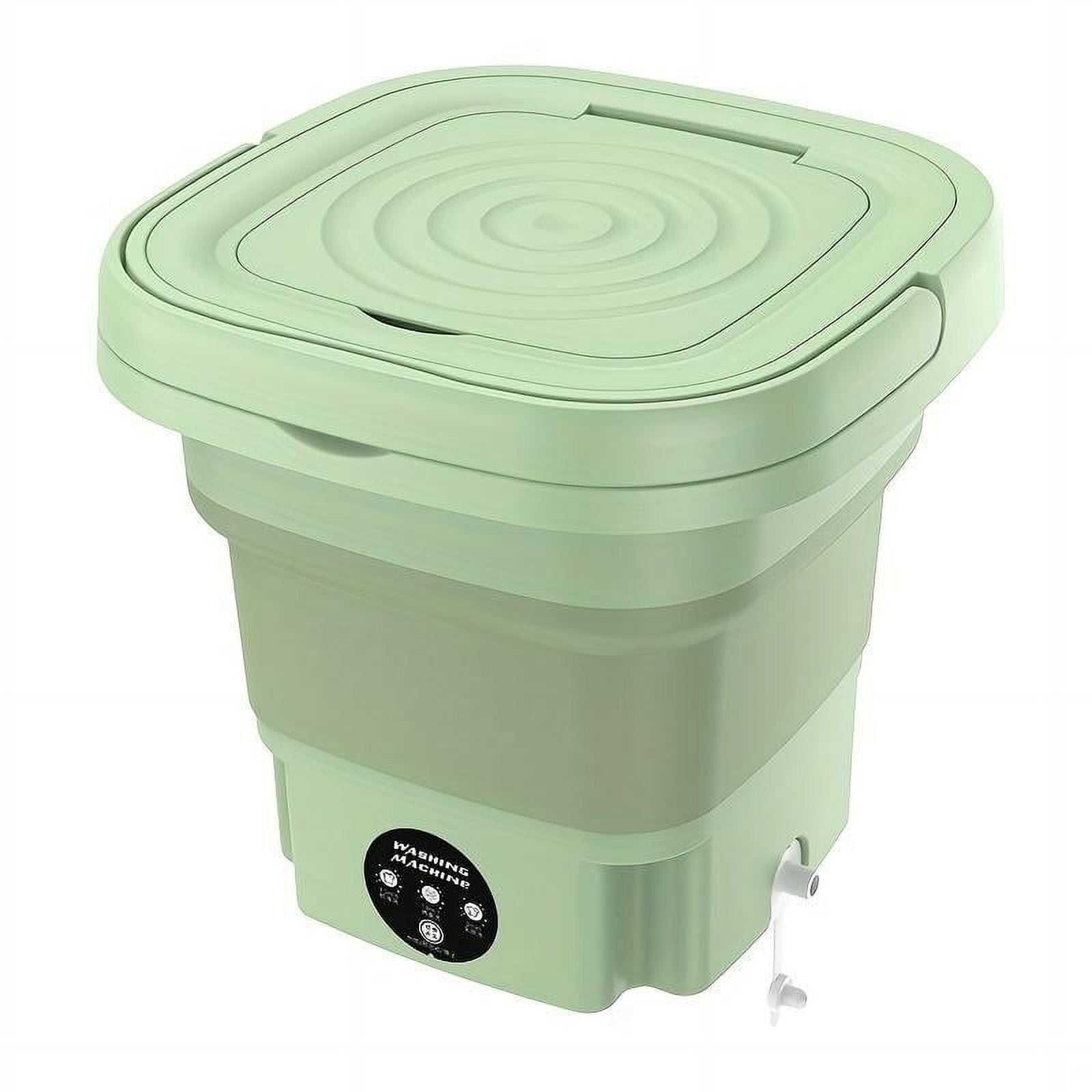 8L Portable Folding Mini Washing Machine | Space-Saving Fold Design for ...