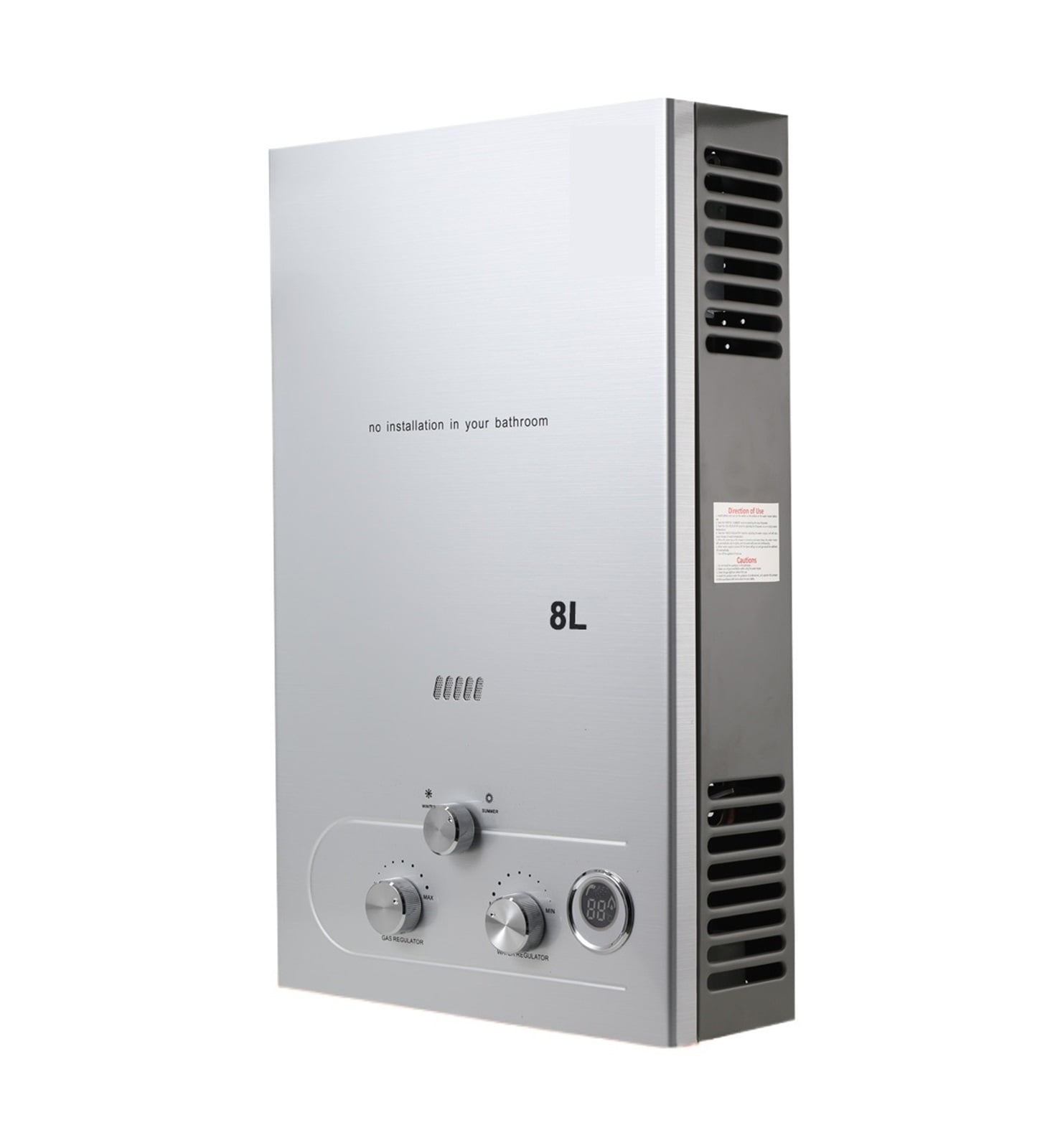 8L Tankless Propane Gas Water Heater 16KW LPG Instant Hot Water Heater ...