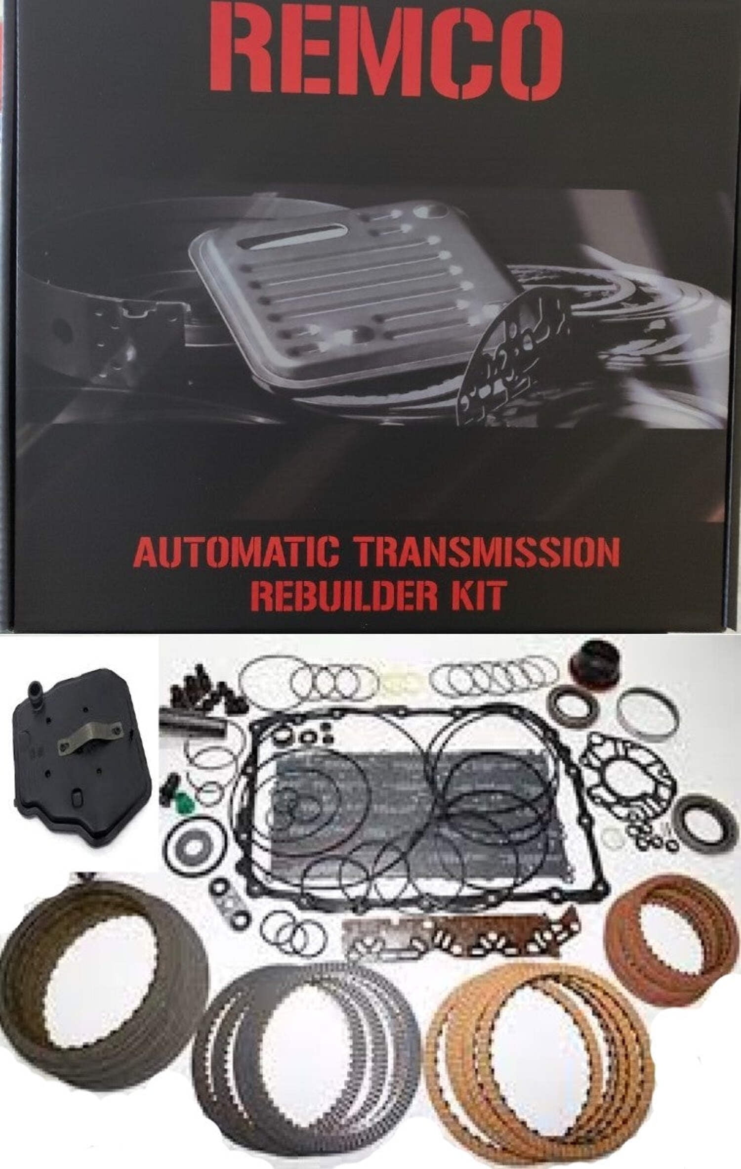 8L90E(16-17) TRANSMISSION REBUILT KIT WITH OVERHAULT KIT CLUTCHES AND ...