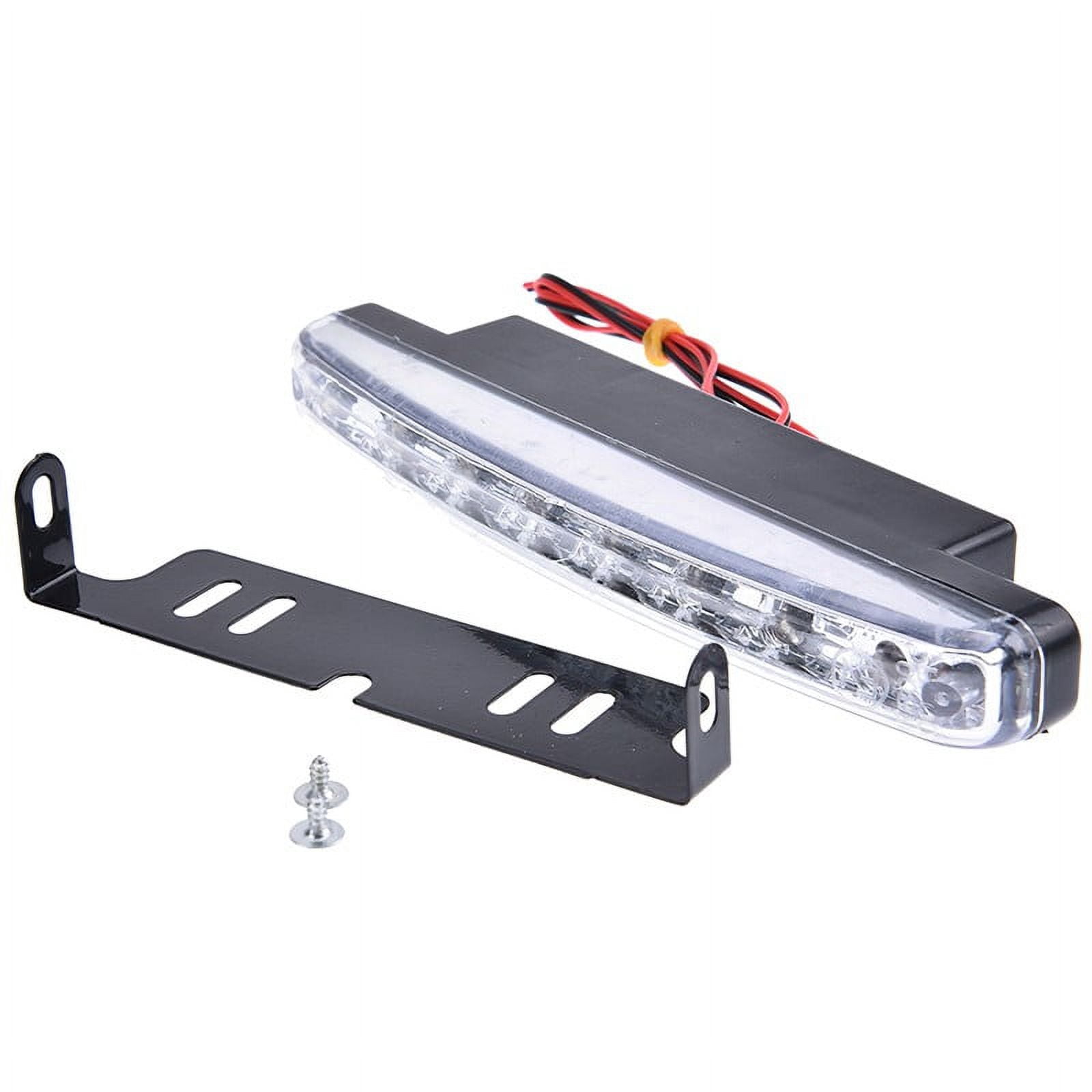 8LED DRL Car Fog Driving Daylight Daytime Running LED White Light Head ...