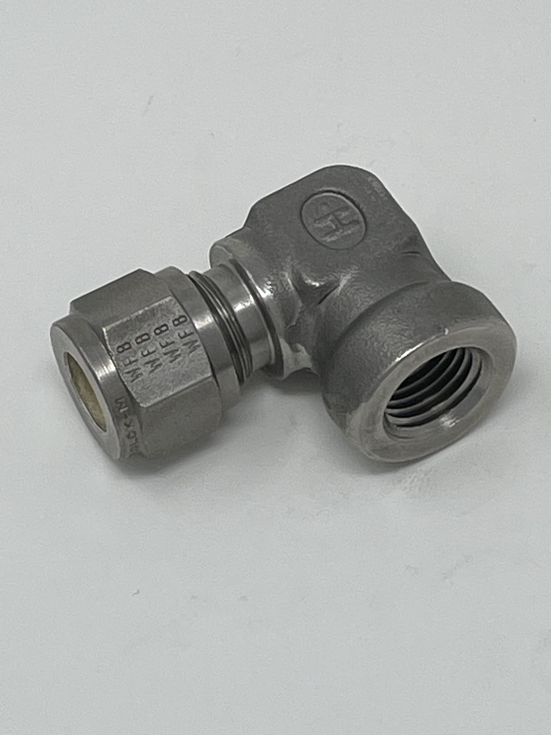 8LF4316 | Hoke (Gyrolok) Female Elbow, 1/2" Tube : OD Compression x 1/4 ...