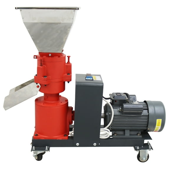 8MM Feed Granulator Chicken Feed Pellet Mill Machine Grain Feed ...