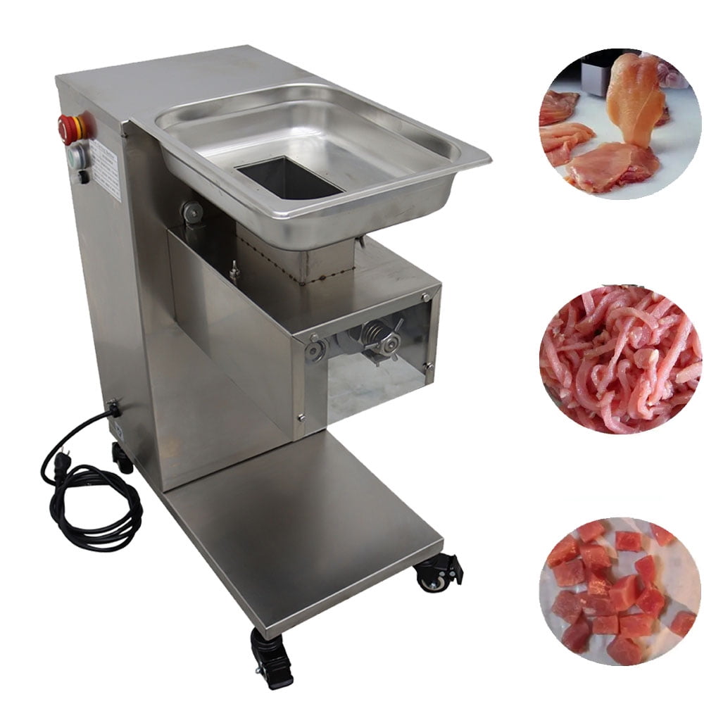 8MM QE Commercial Electric Meat Slicer Meat Shredder Meat Cutting ...
